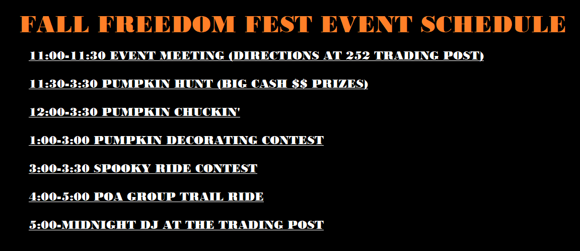 Fall Freedom Fest | Powersports of America | Paducah Kentucky